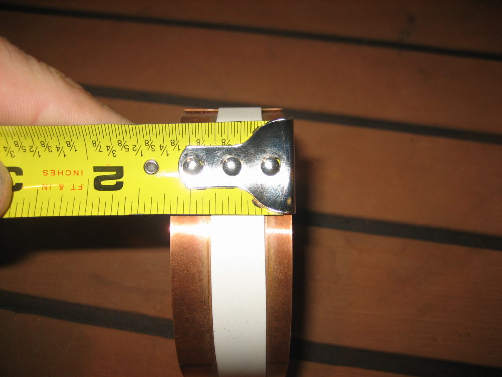 4' X 1.25″ NEW Solid Copper Ground Grounding Strap Sheet Roll for HAM ...