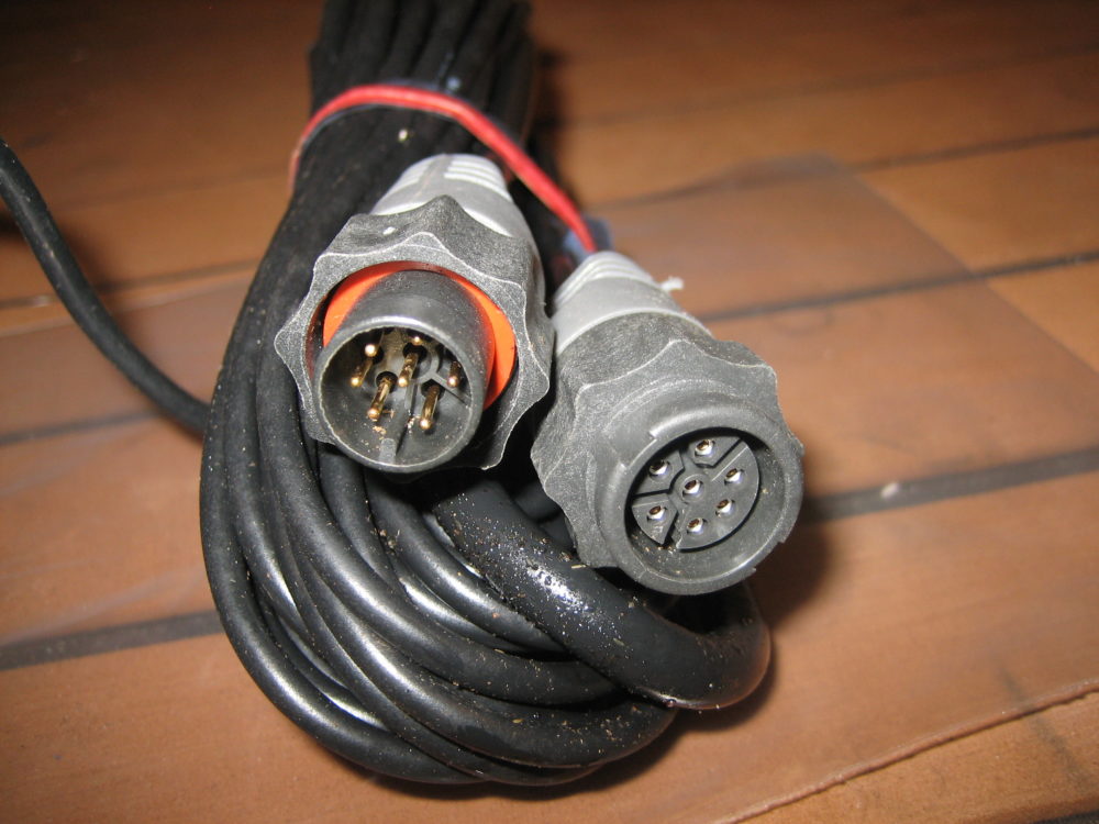 LEI Lowrance Eagle speed and temperature sensor ST-TX model 99-54 gray ...