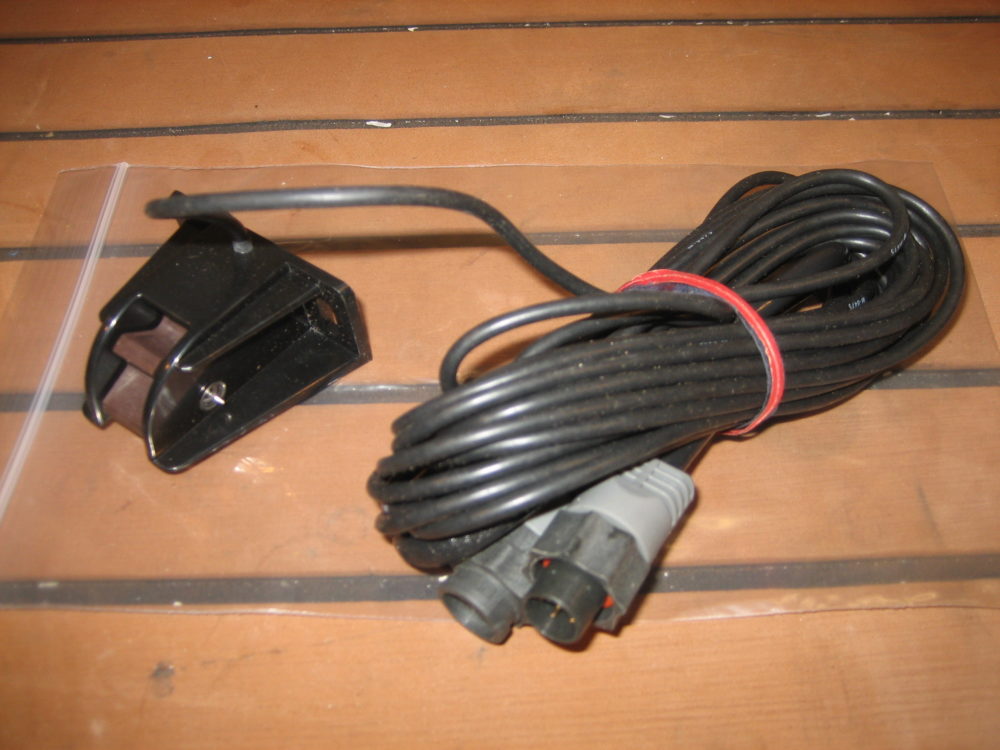 LEI Lowrance Eagle speed and temperature sensor ST-TX model 99-54 gray ...