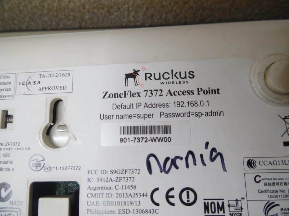 Ruckus 901-7372-US00 Wireless ZoneFlex 7341 Internet Access Point - Max ...