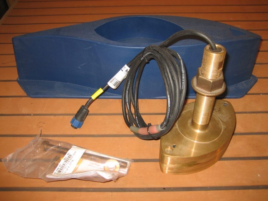 Airmar Lowrance Simrad B258 1000w Thru-Hull Bronze Transducer w/Fairing ...