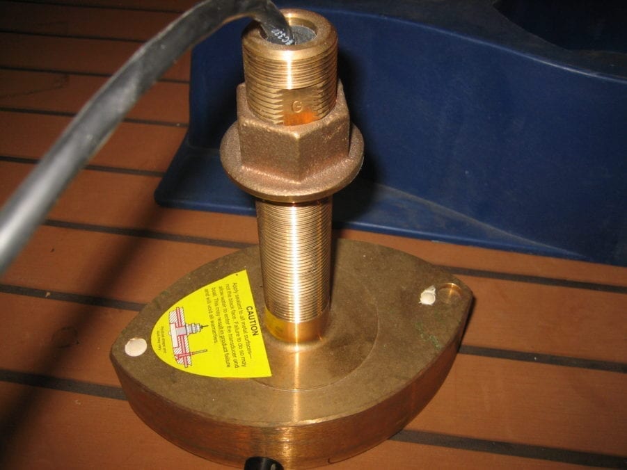 Airmar Raymarine E66082 B258 Thru-Hull Bronze Transducer w/Fairing NEW ...