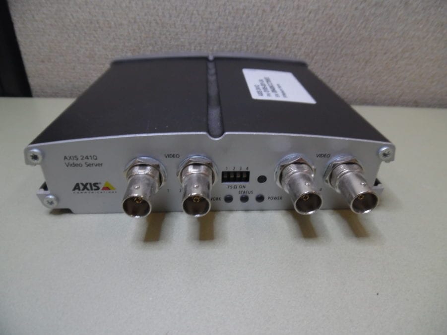 Axis 241Q 0185-001-04 4 Channel Network Video Server - Max Marine ...
