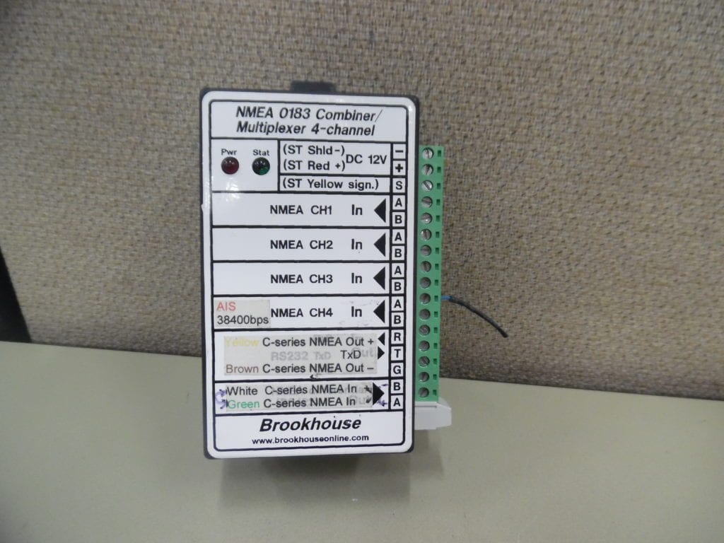 Brookhouse NMEA 0183 Combiner Multiplexer 4-Channel - Max Marine ...