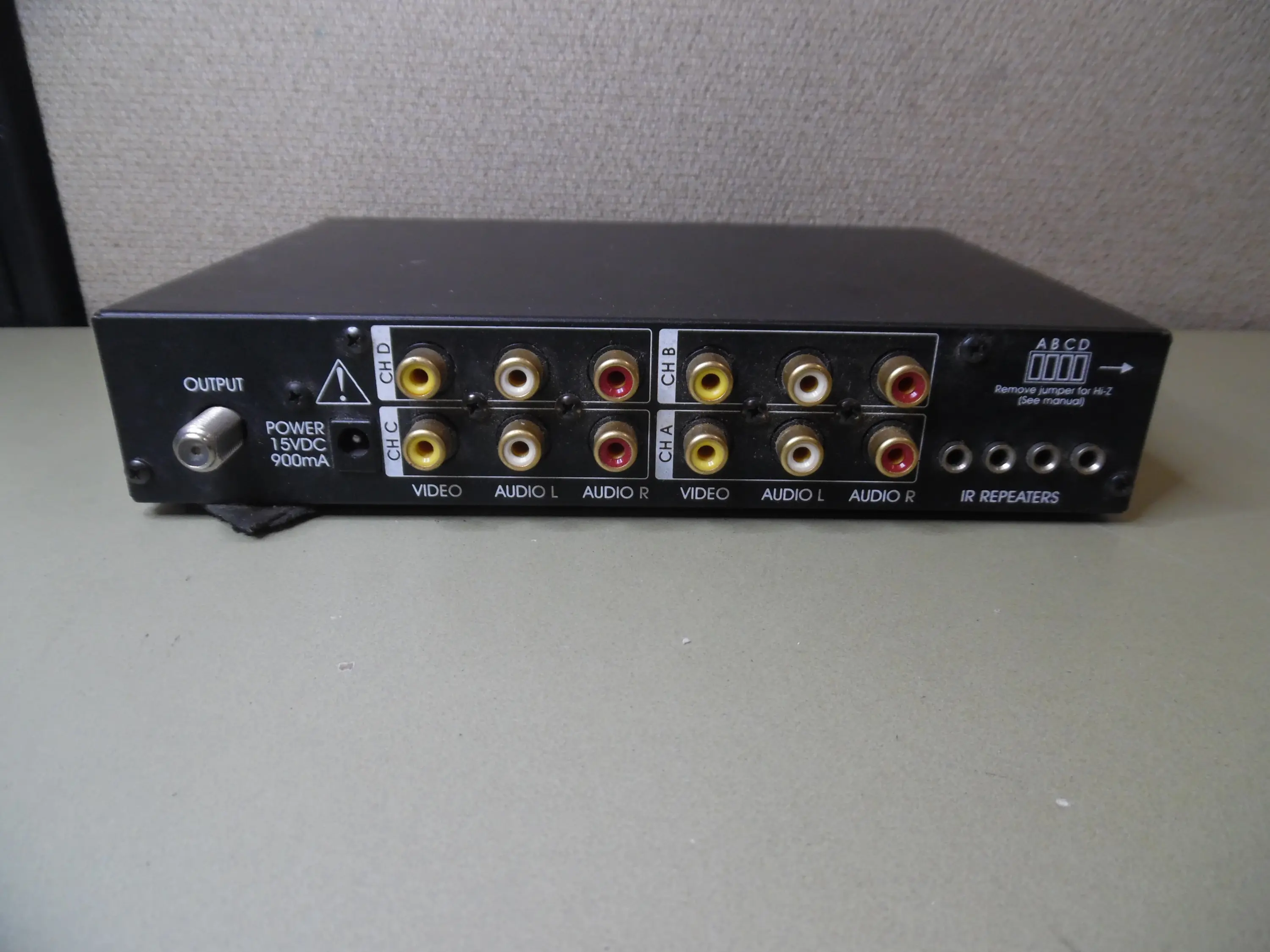 CHANNEL PLUS 5445 Digital QUAD Modulator with IR OUTPUT - Free US ...