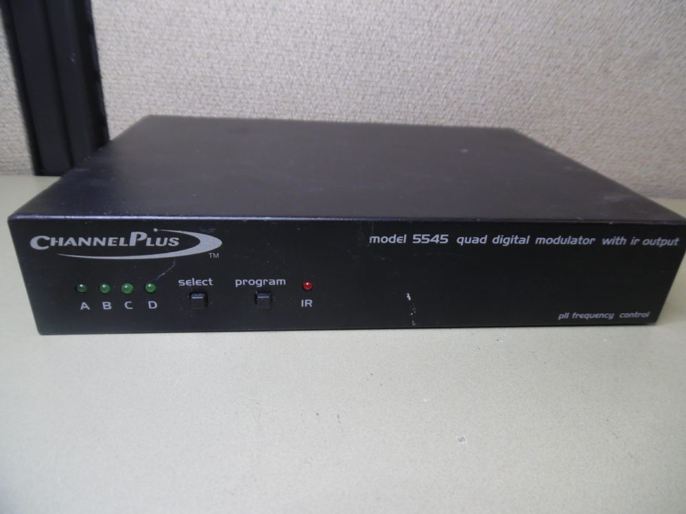 CHANNEL PLUS 5445 Digital QUAD Modulator with IR OUTPUT - Free US ...