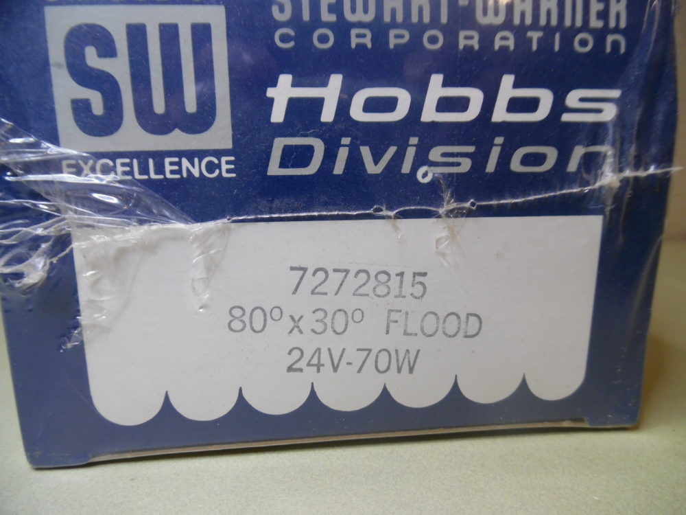 Hobbs 7272815 Halogen Marine Sealed 24V Beam Flood Light w/ Stainless ...