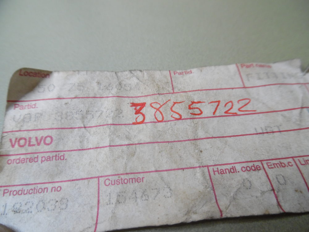 Genuine Volvo Penta 3855722 FITTING - FREE US SHIPPING - Max Marine ...