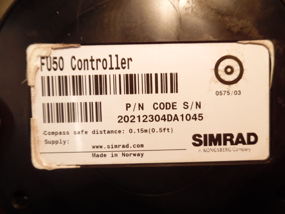 Simrad FU50 Follow Up Steering Lever 20212304 Good Condition Fully ...