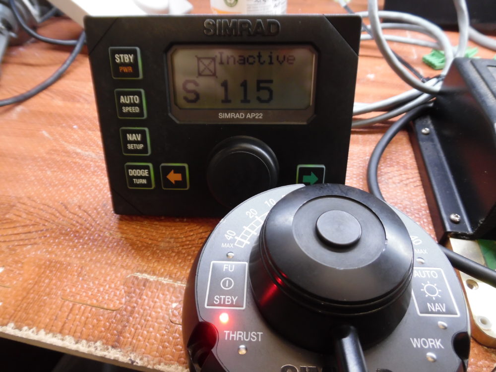 Simrad FU50 Follow Up Steering Lever 20212304 Good Condition Fully ...