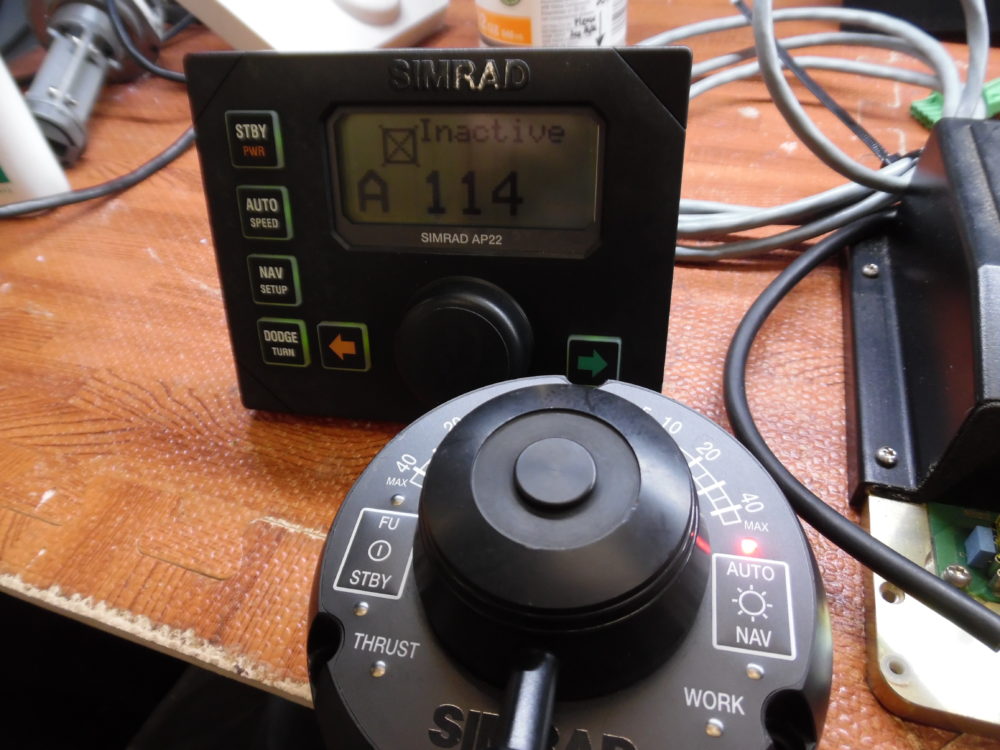 Simrad FU50 Follow Up Steering Lever 20212304 Good Condition Fully ...