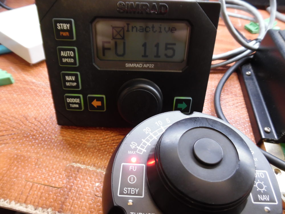 Simrad FU50 Follow Up Steering Lever 20212304 Good Condition Fully ...