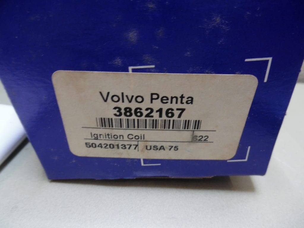 Genuine Volvo Penta 3862176 OEM Ignition Coil Kit - Max Marine Electronics