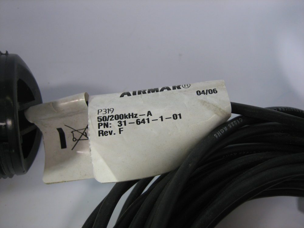 Raymarine Airmar P319 Thru Hull Low Profile 50/200khz Transducer ST40 ...