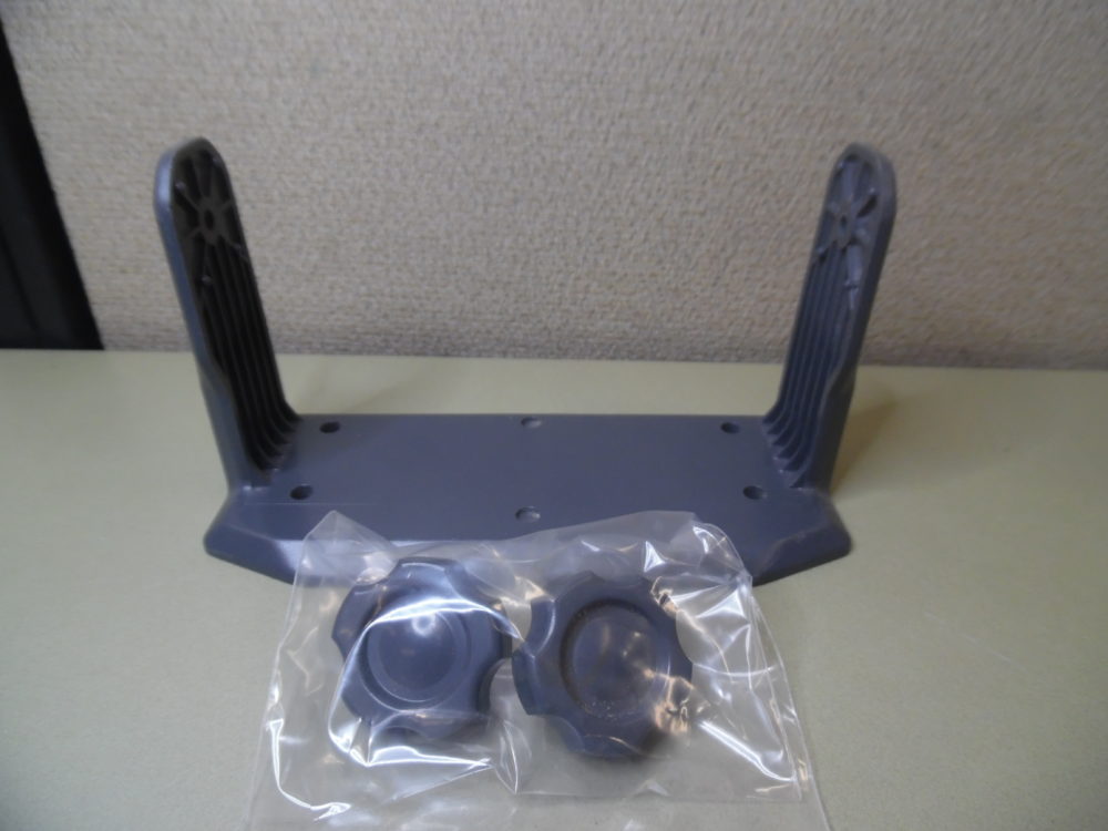 Icom IC-M502 / IC-M504 GREY VHF Mounting Mount Bracket w/ Knobs - Max ...