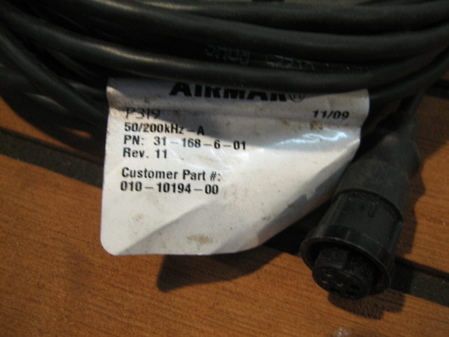 Garmin 6 Pin Connector P319 Transducer NEW BLEM - Fits GSD-20/21/22 010 ...