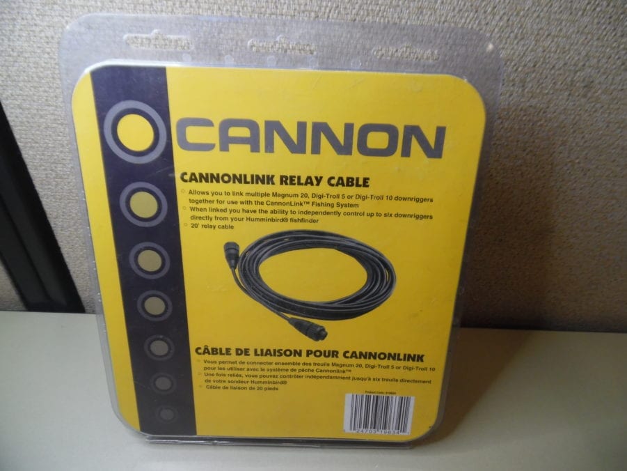 Cannon Cannonlink Relay Cable f/ Magnum 20 Digi-Troll 5/10 Downriggers ...