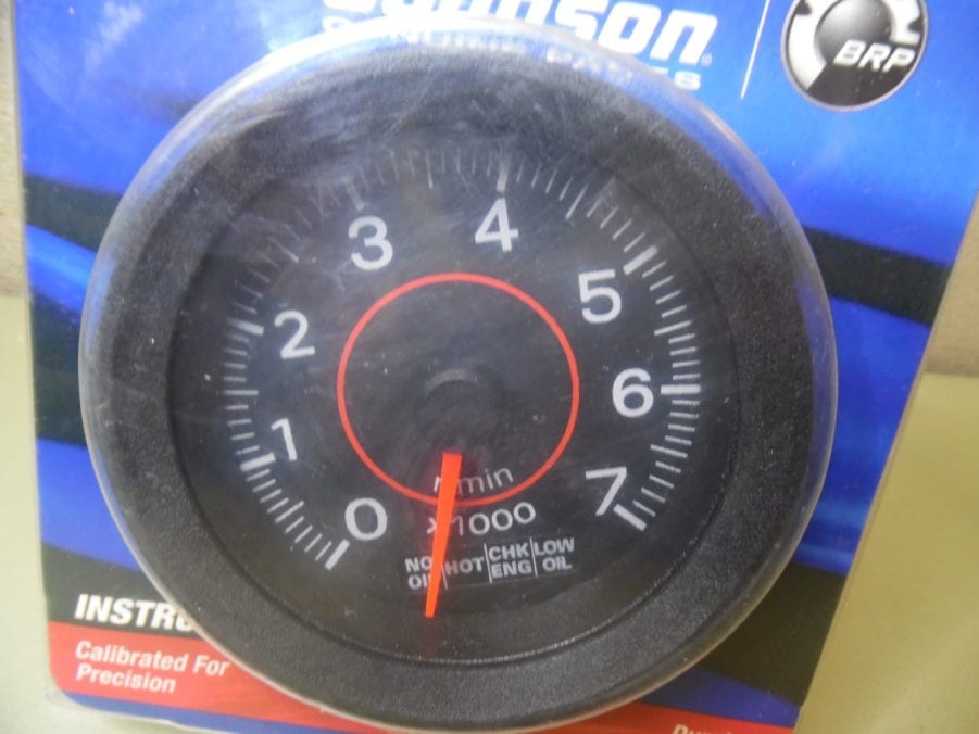OEM Evinrude Johnson BRP 177107 3" Tachometer & System Check Gauge OMC ...