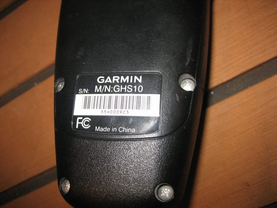 Garmin GHS10 GHS 10 Wired Handset for VHF 200 - Mic Cord Minor Damage ...