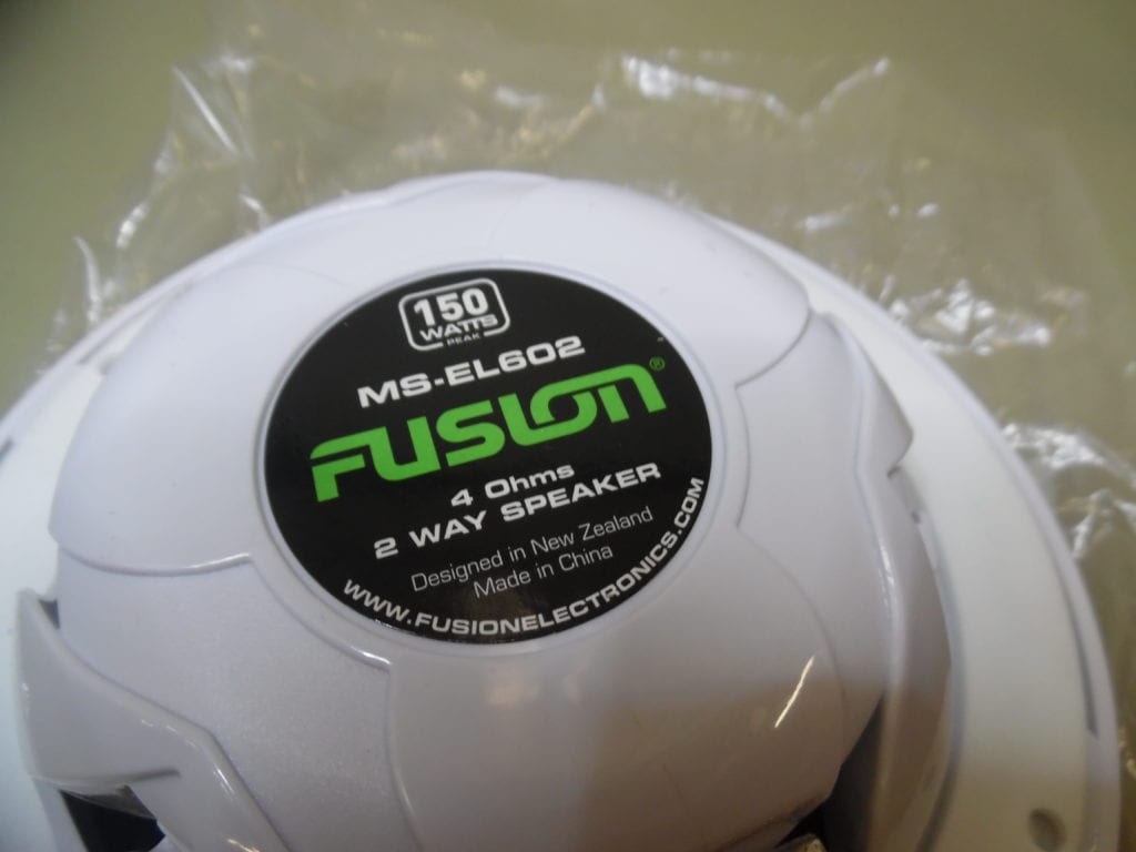 Fusion MS-EL602 Shallow Mount 6" Speaker 150 WATT - Max Marine Electronics