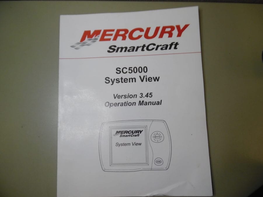 Mercury SmartCraft SC5000 System View Operation and Installation Owners Manual - Max Marine ...