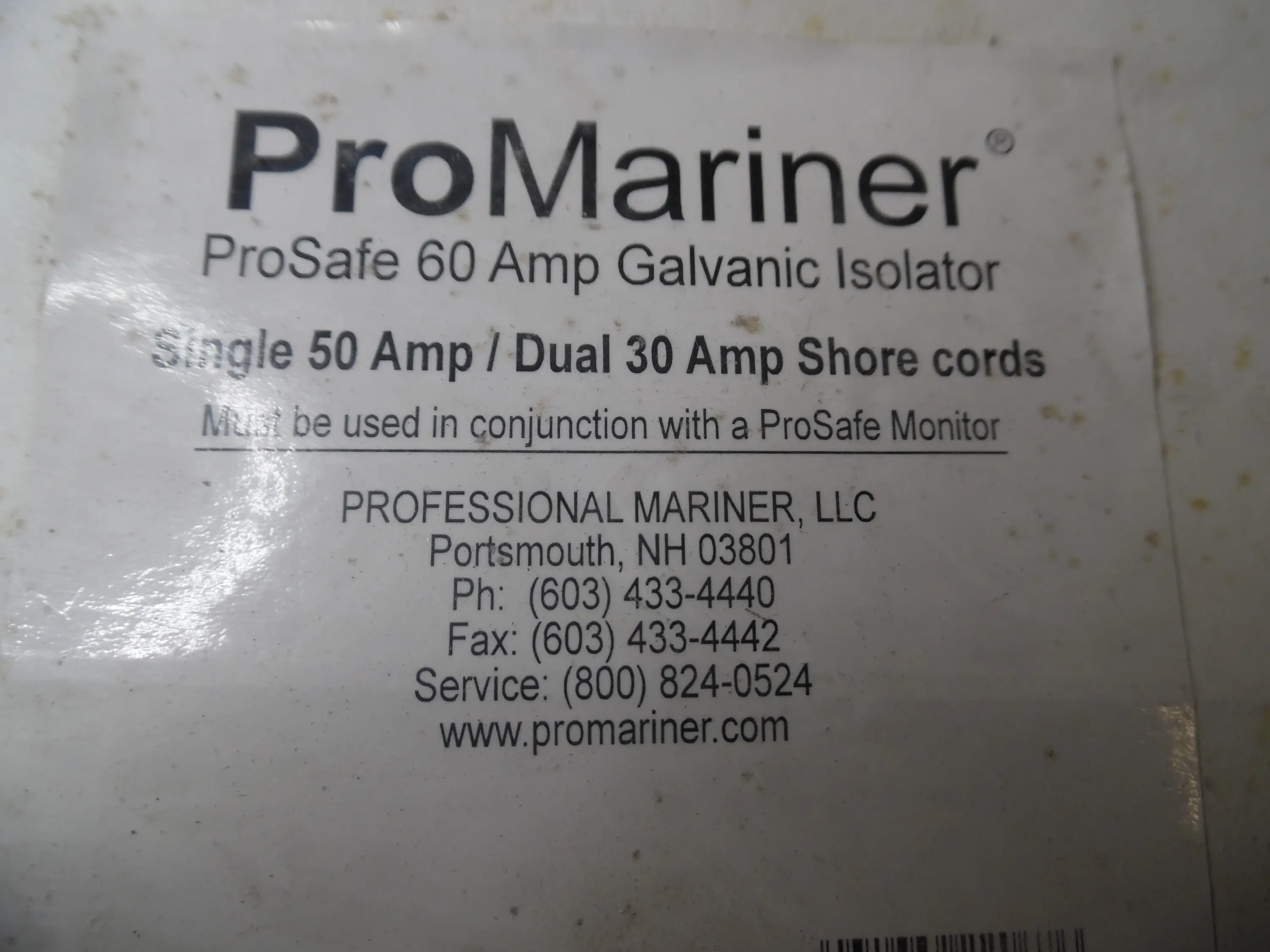 ProMariner 22067 ProSafe 60 Amp Galvanic Isolator - Max Marine Electronics