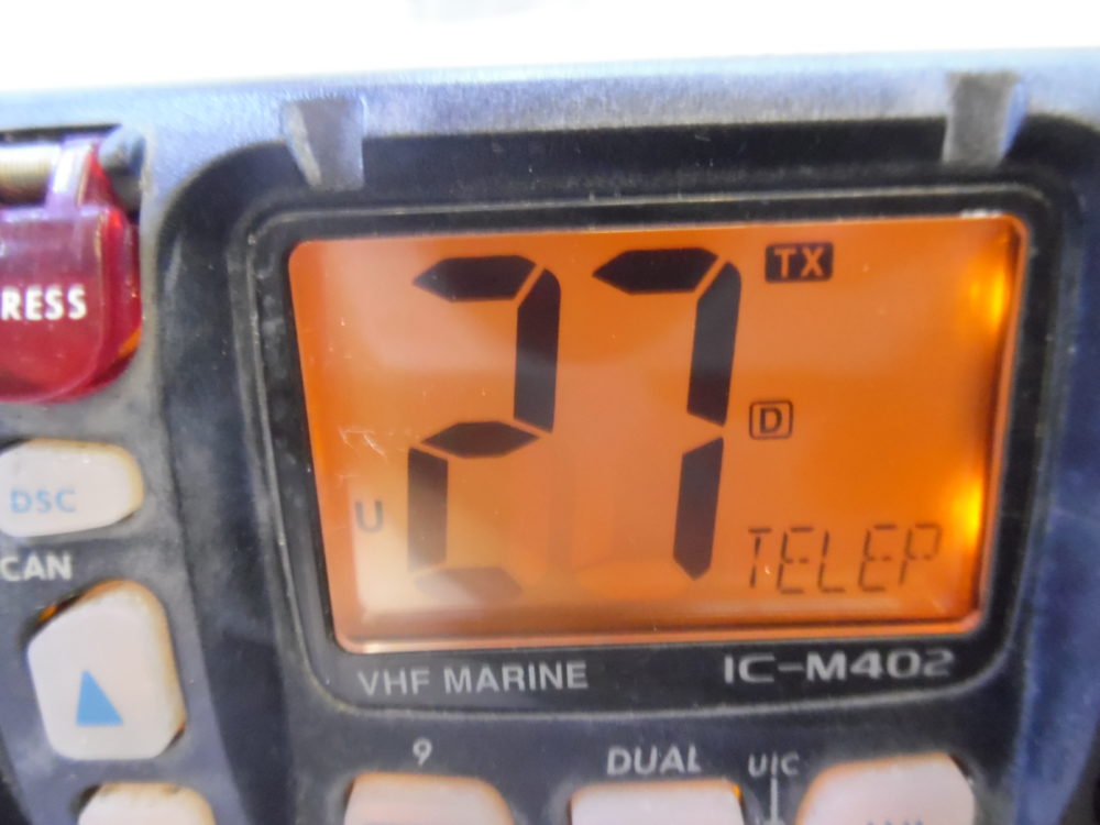 Icom IC-M402 Marine VHF Radio Transceiver w/ Microphone - FULLY TESTED ...