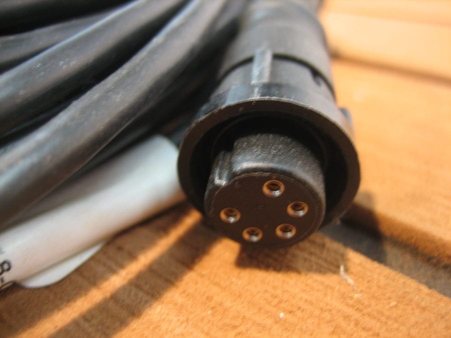 Airmar/Garmin 6 Pin Transducer Mix & Match Cable 600w DEPTH ONLY MM-6DO ...