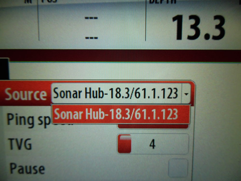 Simrad Sonar Hub Module w/ Cables ~ Good Condition W/ 90 Day Warranty ...