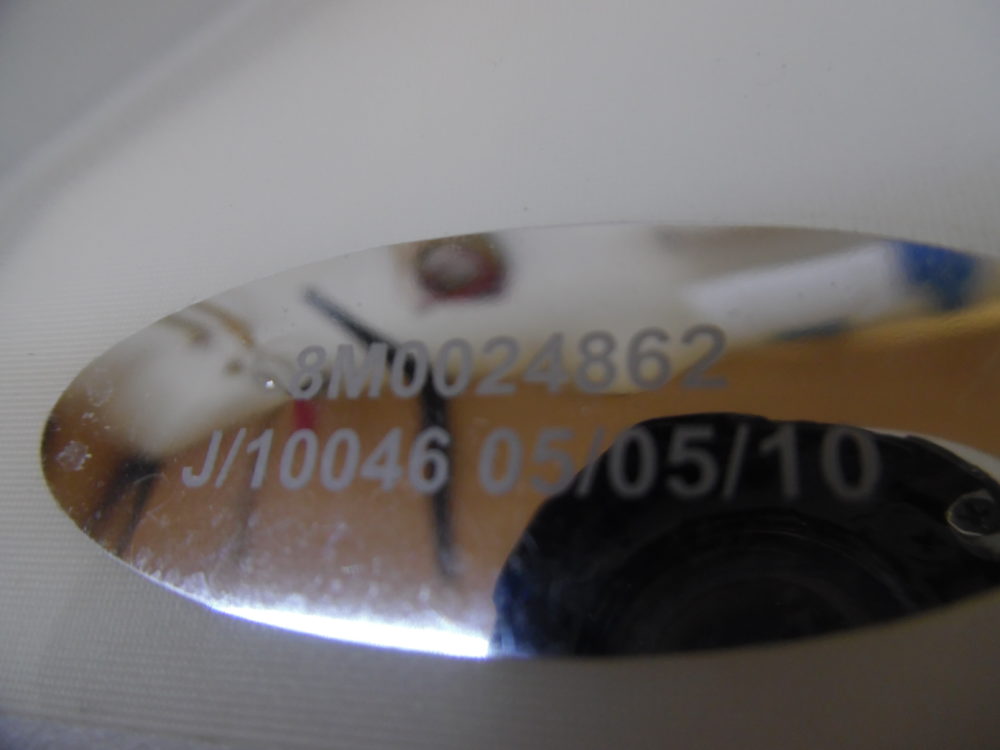 OEM Mercury 8M0024862 Graphic Decal Silver 3" - FREE US SHIP - Max ...