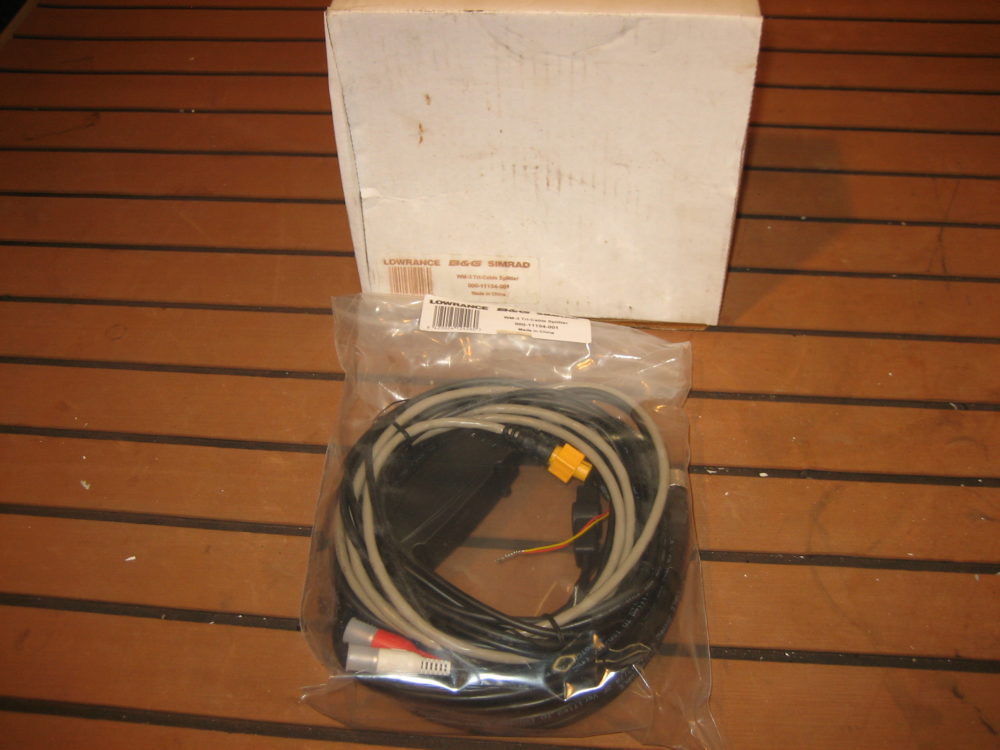 Lowrance B&G Simrad Navico 000-11104-001 WM-3 Tri-Cable Splitter - NEW ...