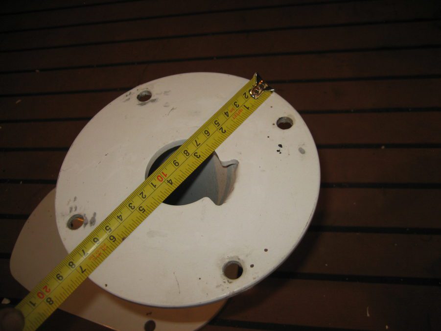 10" Radar Mount for Raymarine Open Array Radars Analog & Digital HD SHD ...