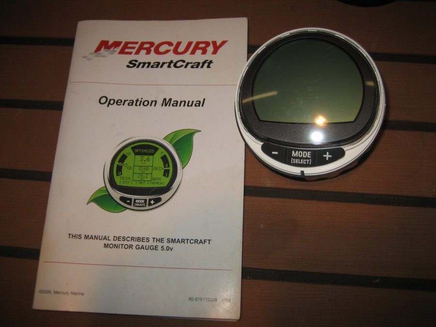 Mercury VDO SmartCraft MercMonitor Gauge - 8M0048261 v5.01 - Max Marine ...