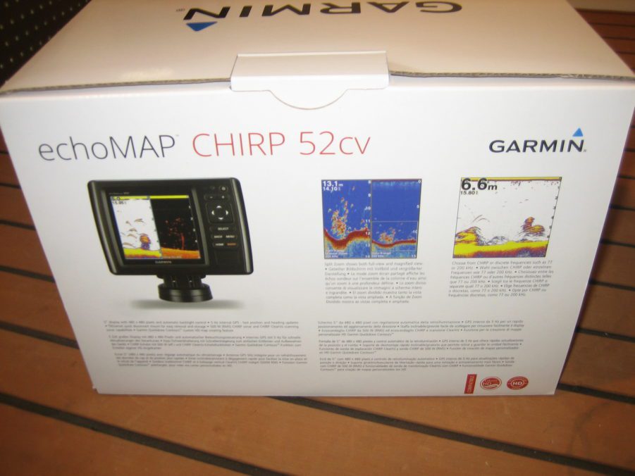 Garmin NEW Echomap CHIRP 52CV 010-01566-00 Chartplotter/Sounder - NO ...