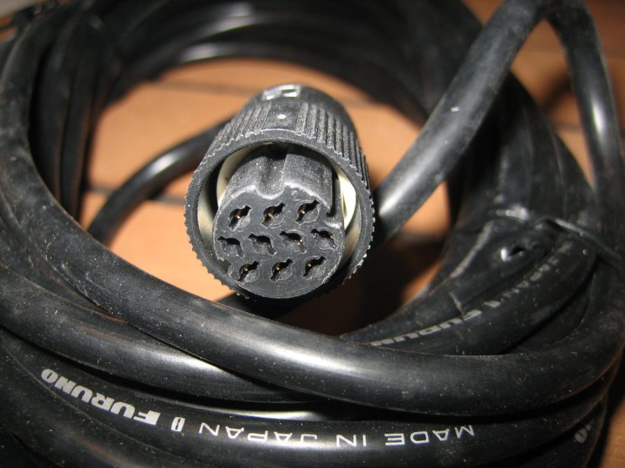 NEW OLD STOCK Furuno 520-5MSD Bronze Thru-Hull 50/200 Khz Transducer w ...