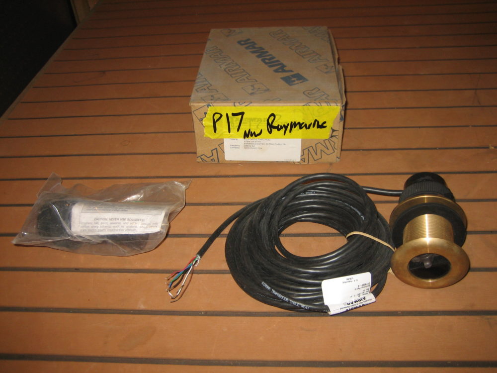 Raymarine NEW BRONZE DST800B-A Depth Speed Temp Transducer ST40 ST60 ...