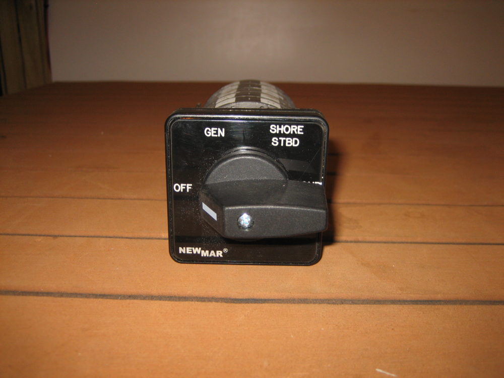 Newmar Salzer CUSTOM Shorepower Generator Transfer Rotary Cam Switch ...