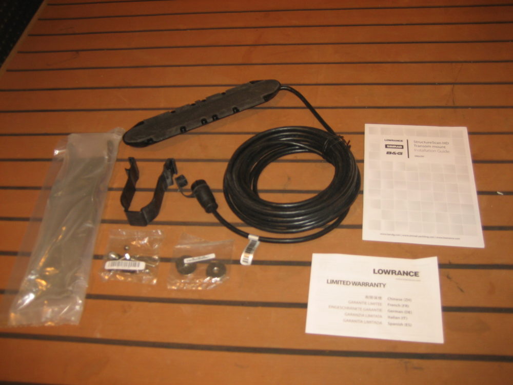 Lowrance Simrad Navico 000-10802-001 StructureScan HD Transom Mount ...