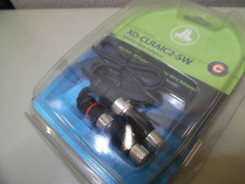 JL AUDIO XD-CLRAIC2-SW Speaker Wire Adaptor | RCA to Speaker Wire - Max ...