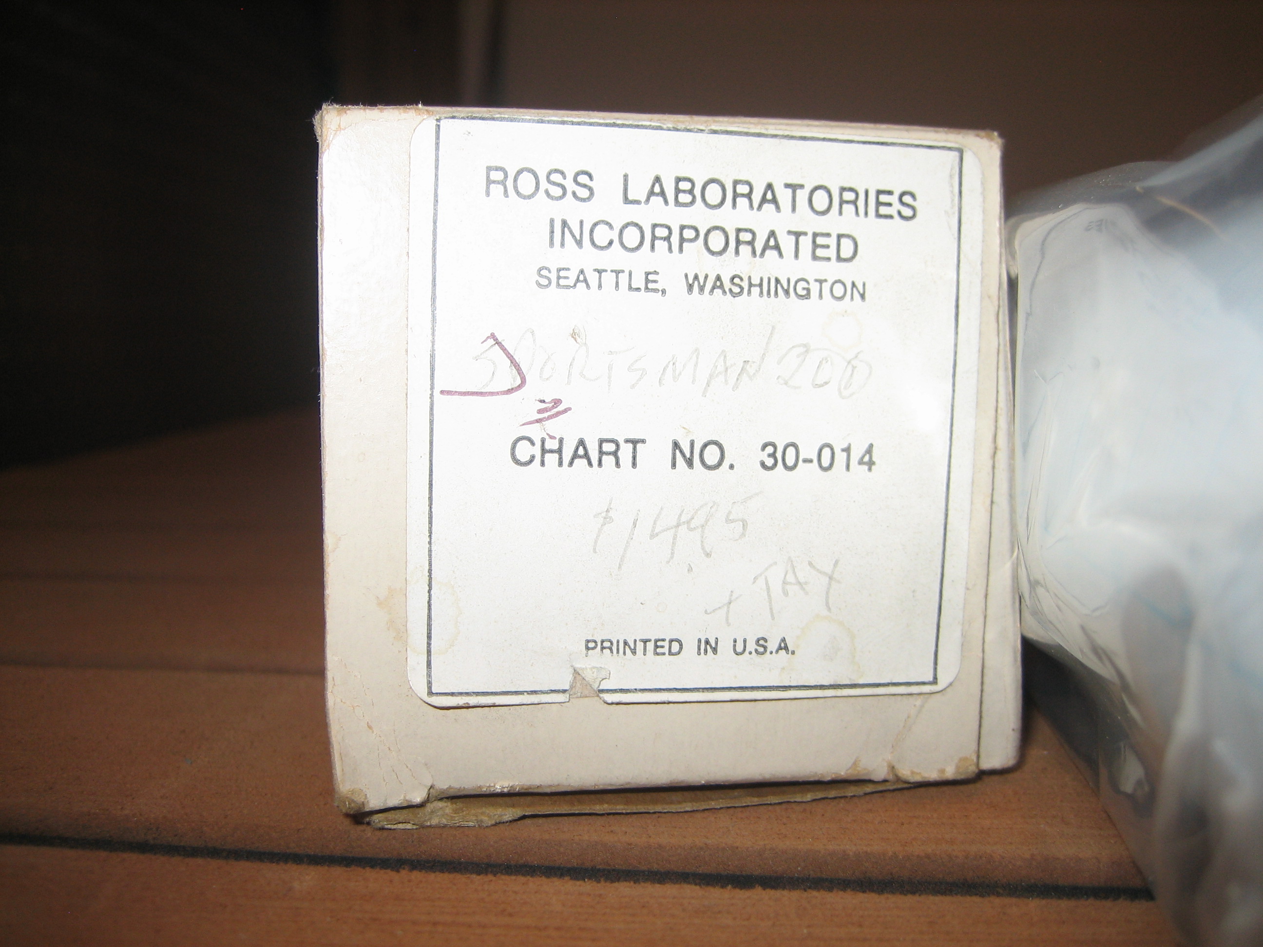 Ross Laboratories LOT OF 2 7" Rolls Dry Recording Paper - NEW 30-014 - Max Marine Electronics