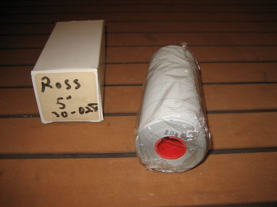 Ross Laboratories SINGLE 5" Roll Dry Recording Paper - NEW 30-028 - Max Marine Electronics