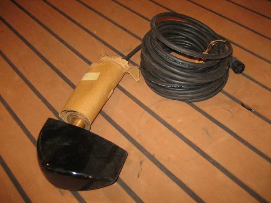 Interphase NEW Thru-Hull Horizontal Scanning Transducer f/Sea Scout T1 ...