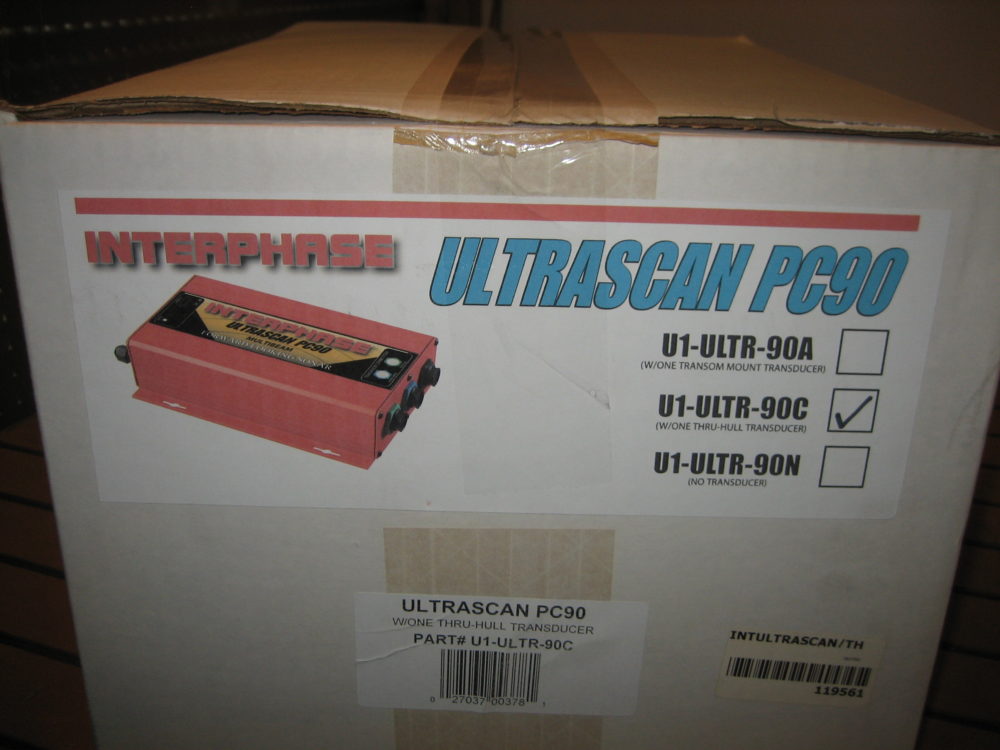 Interphase NEW U1-ULTR-90C PC90 Black Box Sonar for PC w/Thru-Hull ...