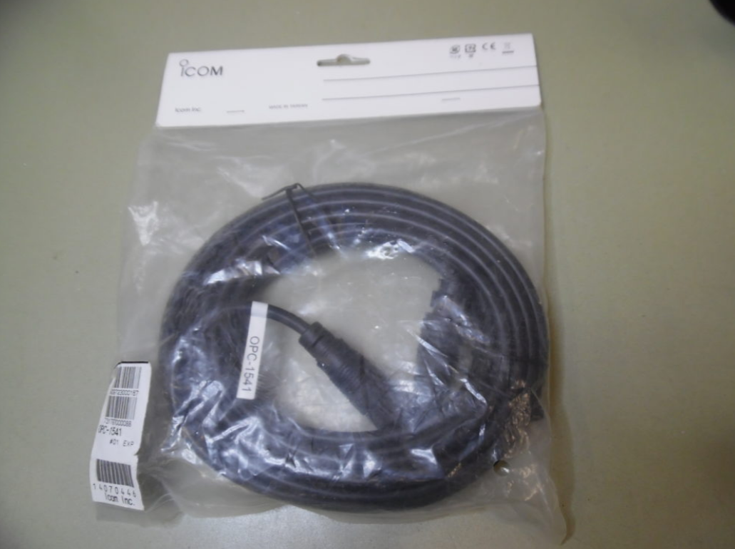 Icom OPC-1541 20' Command Mic Extension Cable for HM-162 HM-159 *NEW ...