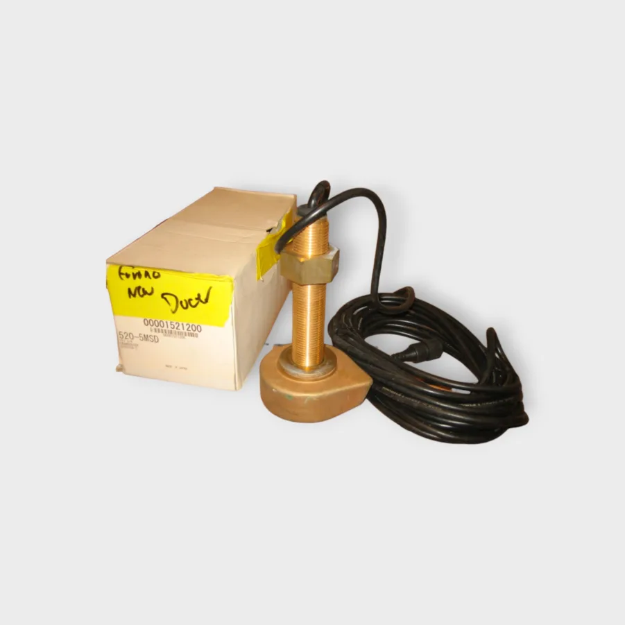 NEW OLD STOCK Furuno 520-5MSD Bronze Thru-Hull 50/200 Khz Transducer w/ 10 pin - Max Marine ...