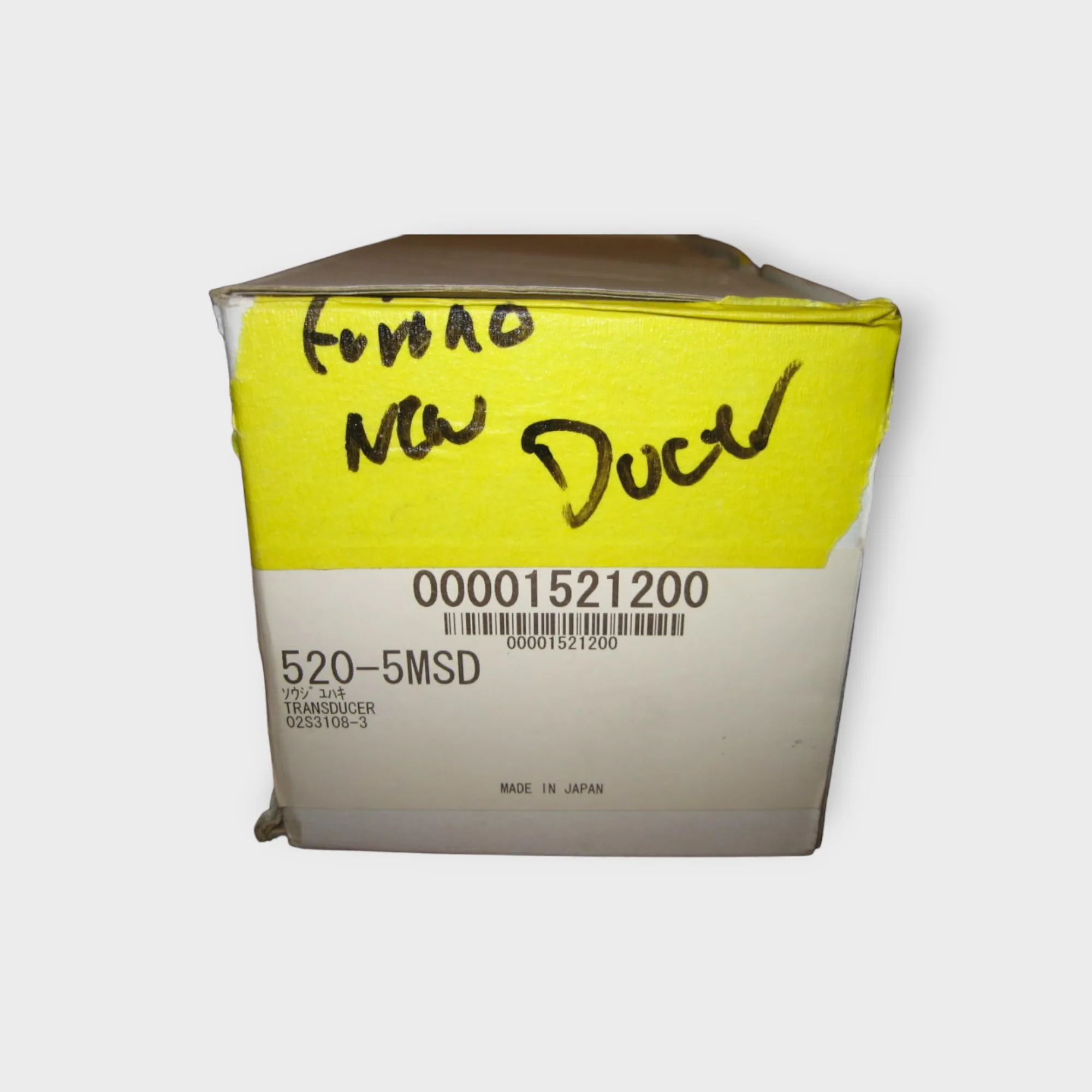 NEW OLD STOCK Furuno 520-5MSD Bronze Thru-Hull 50/200 Khz Transducer w ...