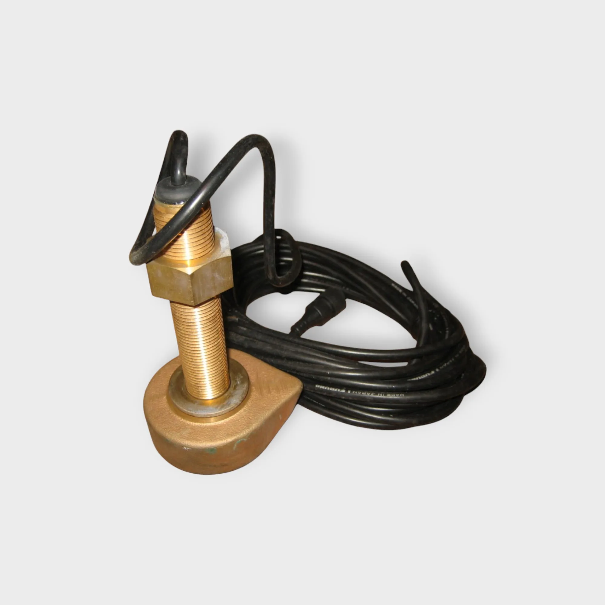 NEW OLD STOCK Furuno 520-5MSD Bronze Thru-Hull 50/200 Khz Transducer w ...