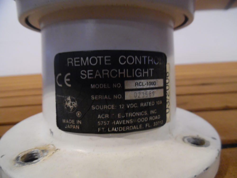 ACR RCL-100D Remote Control Search Light Kit 12V - Tested! - Max Marine ...