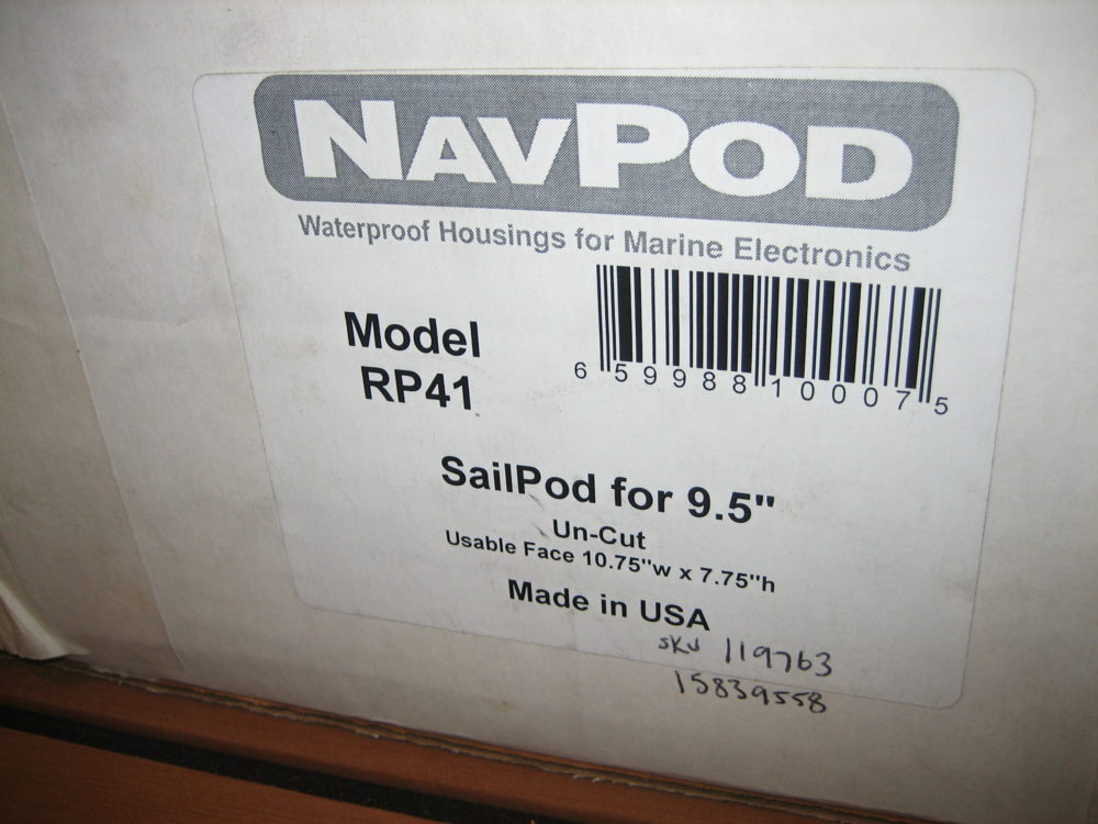 Navpod NEW RP41 Sailpod NEW 10.75" X 7.75" Usable - Fits 9.5" Pedestal ...