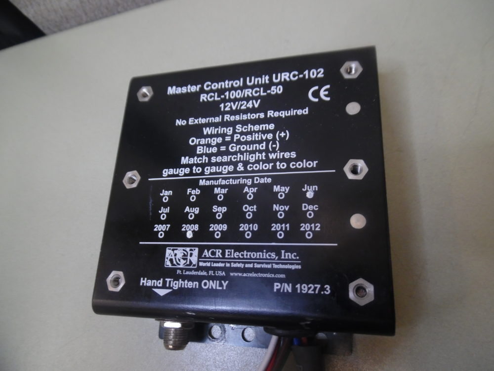 ACR URC-102 Master Control Unit 12V/24V f/ RCL-50/100 - TESTED! - Max ...